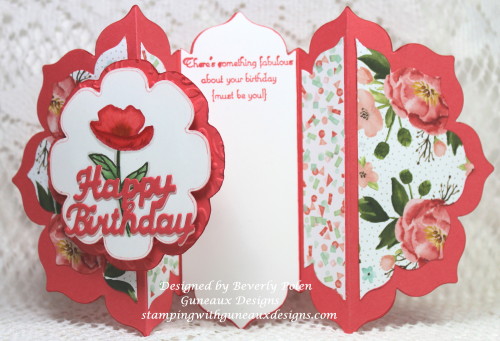 Tutorial on Making Gate Fold Cards | Stamping With Guneaux Designs